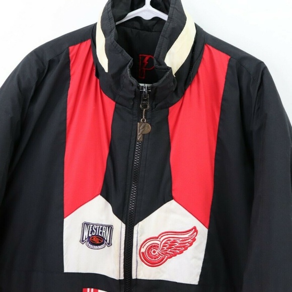 Pro Player | Jackets & Coats | Vintage Pro Player Detroit Red Wings Puffer Jacket | Poshmark